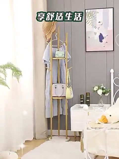 Coat Rack Stand Tree Branch Marble Bedroom Simple Modern Vertical ...