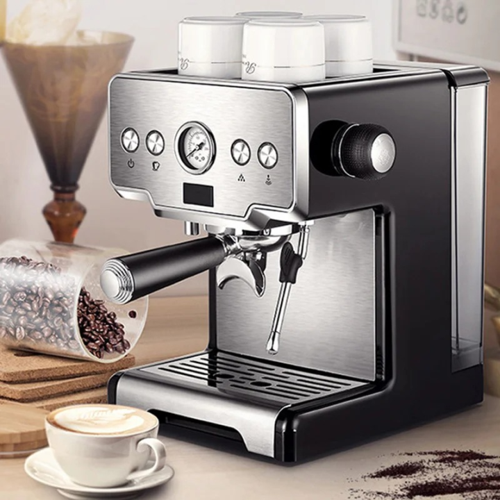 Gemilai Espresso Machine 15bar Coffee Machine Concentrated Coffee Semi ...