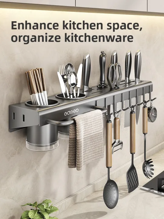 ATS | Wall-mounted Knife and Chopstick Organizer | Lazada PH