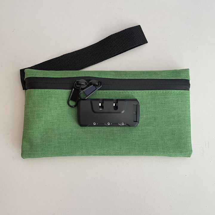 Password Lock Mobile Phone Bag Change Wallet Handy Bag with Password ...