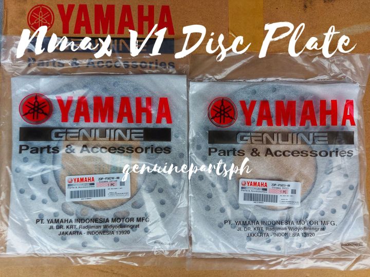 DISCPLATE NMAX V1 V2 , AEROX V1 V2 YAMAHA ORIGINAL | Lazada PH