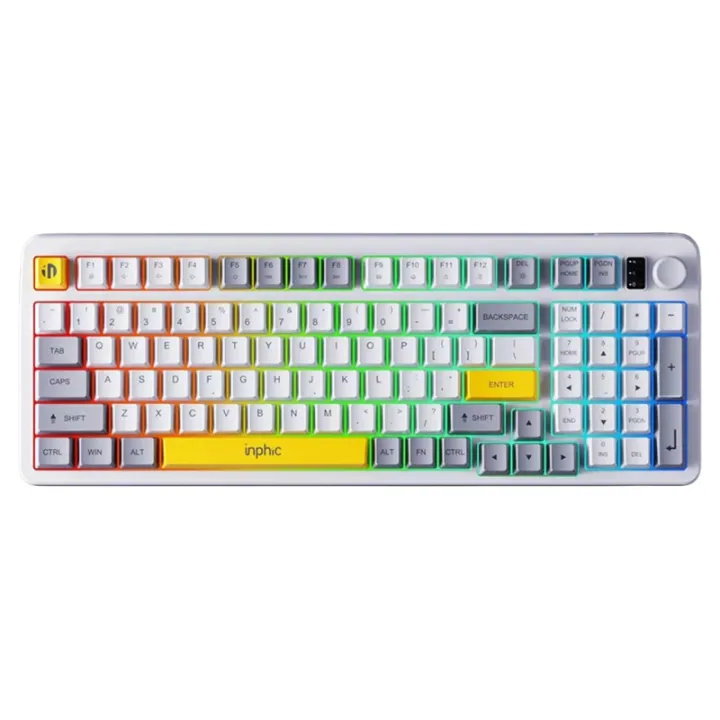 inphic | Mechanical Style Wired Keyboard 98 keys | Lazada Philippines