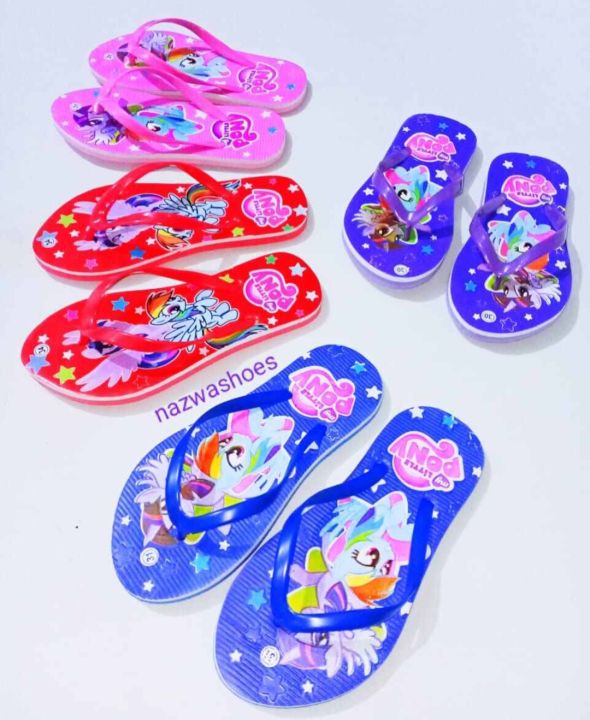 sandal jepit lucu untuk anak-anak lagi viral kekinian | Lazada Indonesia