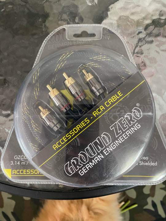 สายสัญญาณ RCA GROUND ZERO | Lazada.co.th