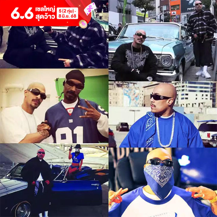 แว่นกันแดดไฮพาวเวอร์ MR MR CAPONE-E chicano rapper hip hop | Lazada.co.th