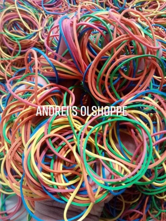 Rubberband Multicolor/lastiko/Goma(200grms) . | Lazada PH