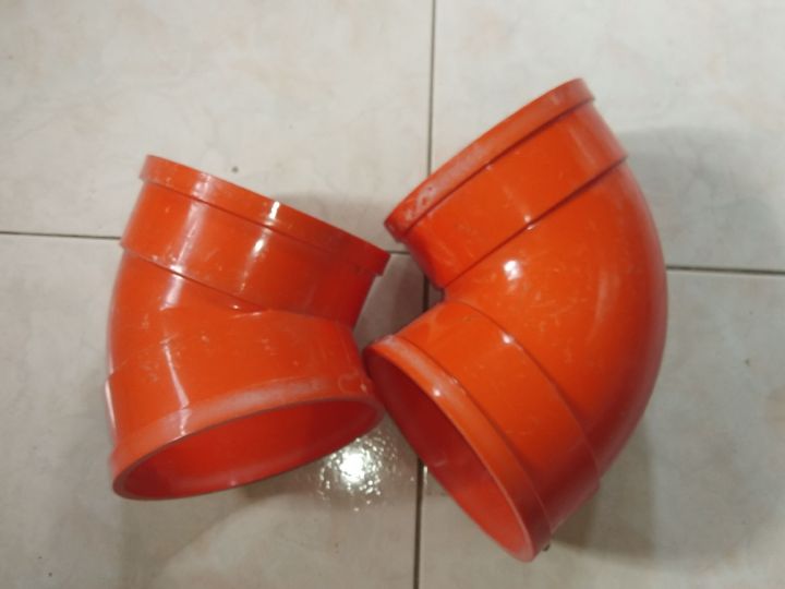PVC Orange Elbow 6" Random Brand | Lazada PH
