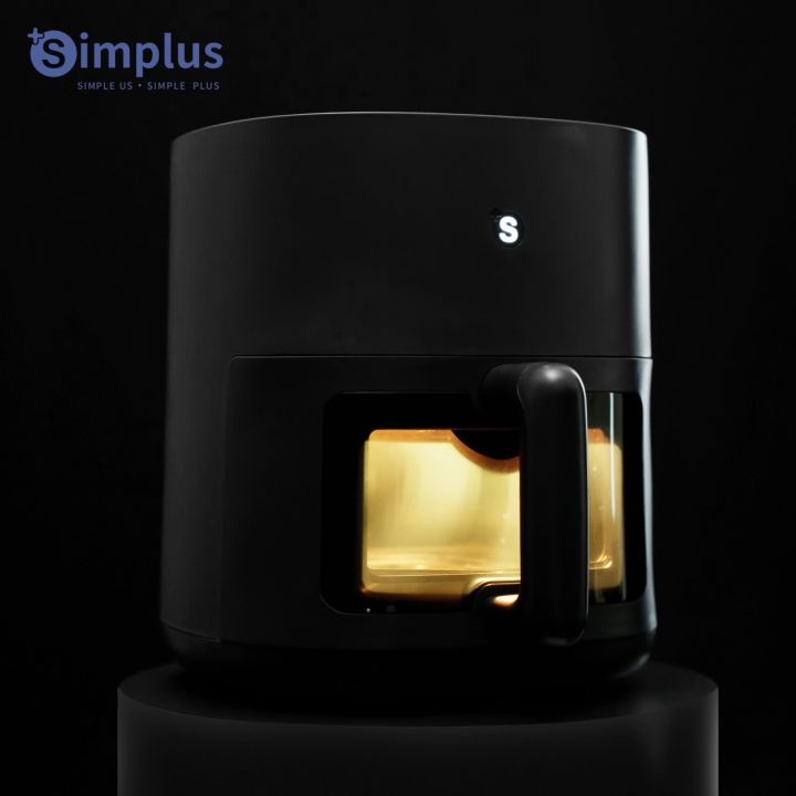 Simplus Air Fryer Transparan Kapasitas 5L Mesin Penggorengan Tanpa Minyak Kaca Tampilan Airfryer ...