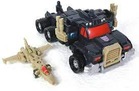 Transformers Armada Nemesis Prime with Run-Over Mini-Con Complete ...