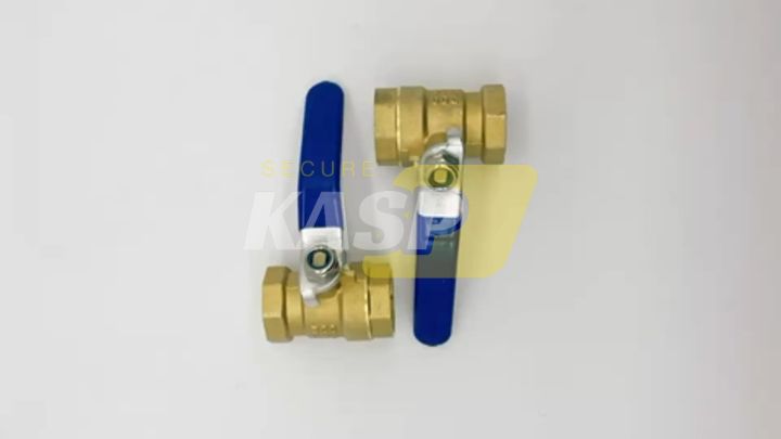 Brass Ball Valve With Handle 1/2",3/4",1" Rotate 90 Degrees Full Switch ...