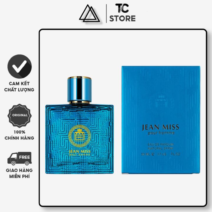 Nước Hoa Nam Dầu Thơm Jean Miss Dung Tích 50ml Hương Thơm Nam Tính Mạnh Mẽ Cuốn Hút Lazadavn