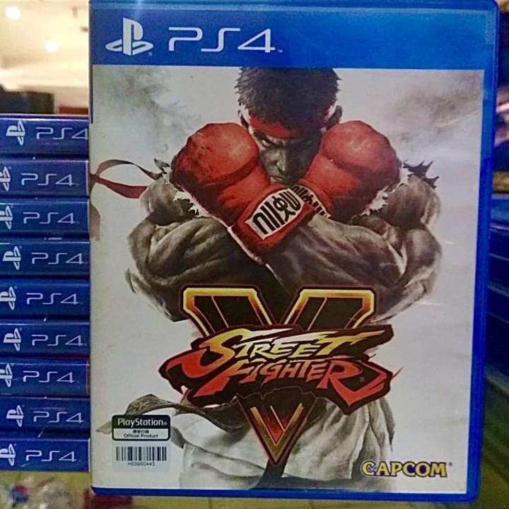 Kaset Street Fighter V 5 Ps4 Game Playstation bd ps 4 Ps5 Fighting Combat Fighterv fighter5 ...