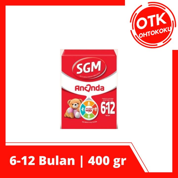 SGM Ananda 2 (6-12 Bulan) Formula Bayi Bubuk 400 GR | Lazada Indonesia