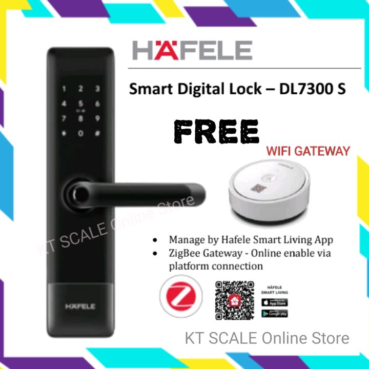 HAFELE DIGITAL SMART LOCK DL7300 S | Lazada