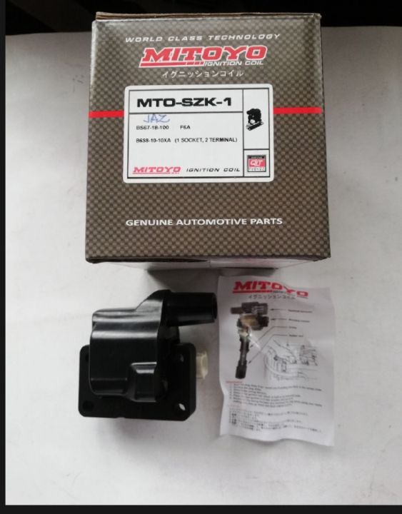 suzuki multicab f6a ignition coil 1 socket 2 terminal MTO-SZK-1 | Lazada PH