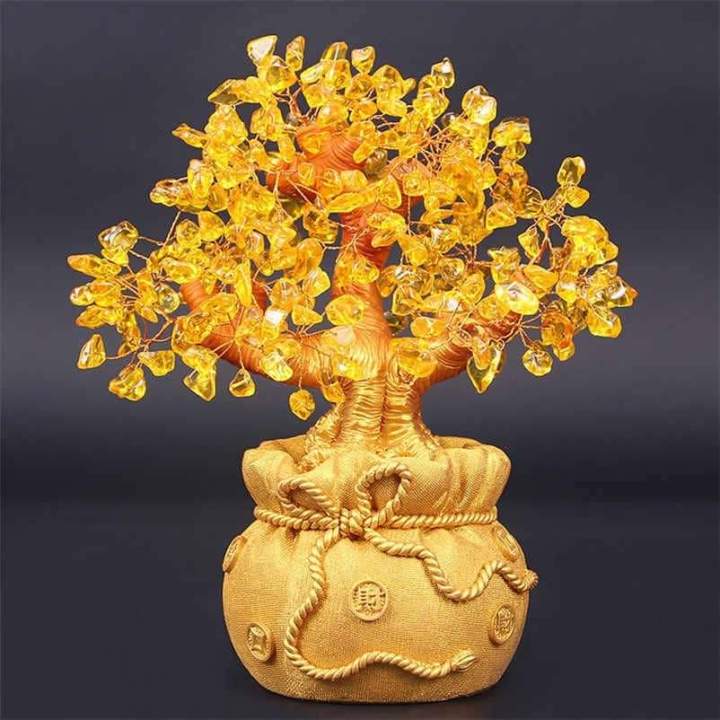 Feng shui swerte all day everey day gold money tree | Lazada PH