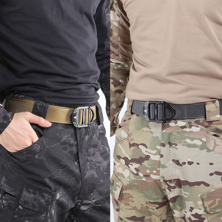 SMARTCONN Security Tactical Combat Belt Utility Gear Adjustable Heavy ...