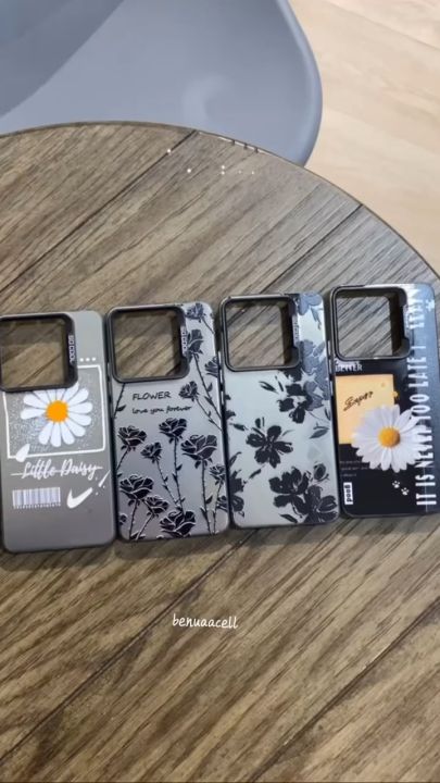 CASE MOTIF BUNGA DAISY ROSE CASING HP FOR ITEL A80 A70 A60 A60S A50 ...