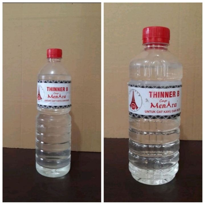 Thinner B MENARA Botol 500ml & 1000ml | Lazada Indonesia