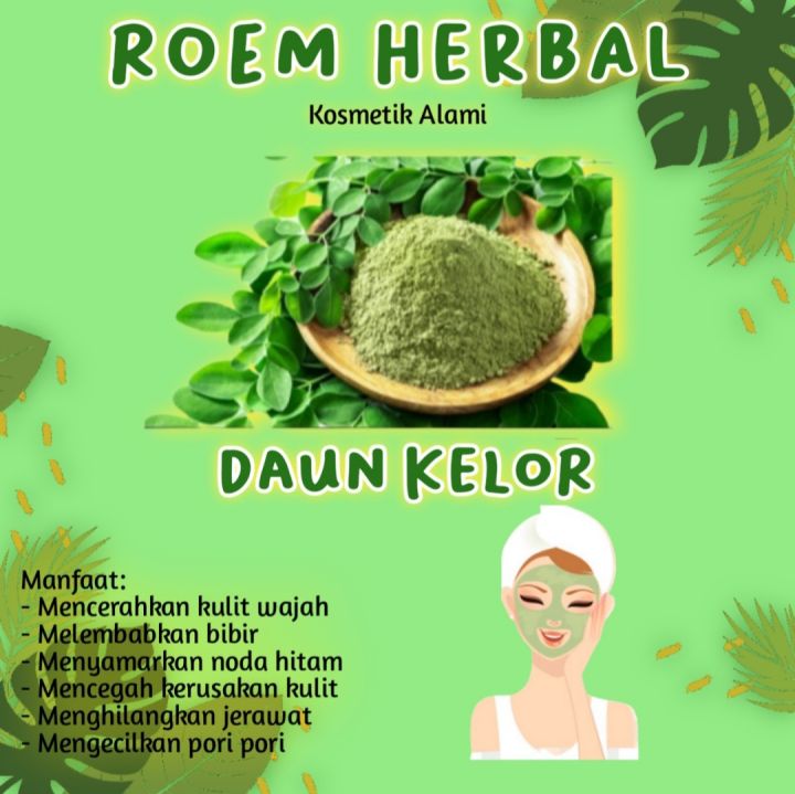 MASKER DAUN KELOR ALAMI, 100%ALAMI | Lazada Indonesia