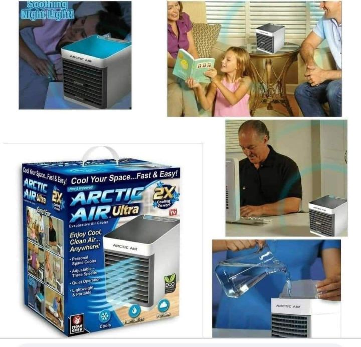 Original Japan Arctic Air Ultra Power Cooling - Mini Fan AC Cooler ...