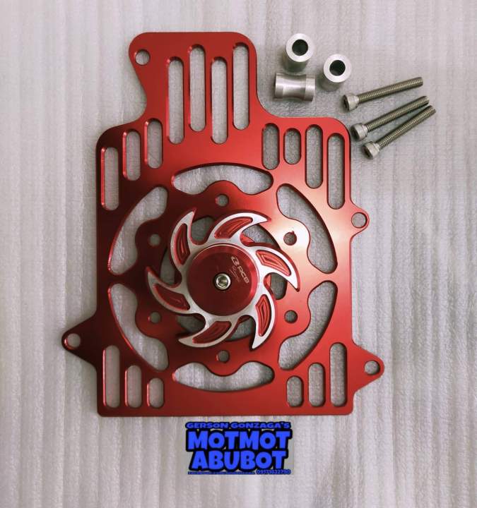 Honda Click V1 V2 V3 Spinner Radiator Cover CNC Red | Lazada PH