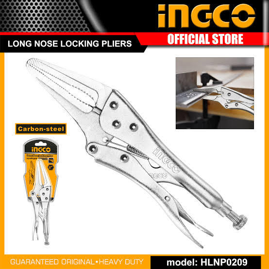 INGCO Long nose locking plier | Lazada PH