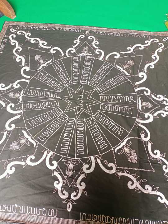 Udeng Batik Tulis Rajah Kalacakra dan Caraka Walik | Lazada Indonesia