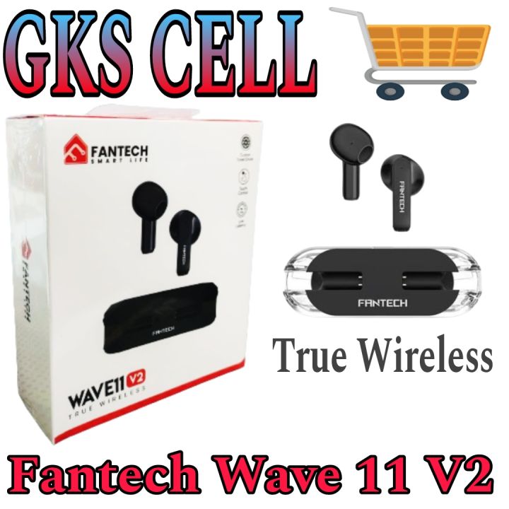 Fantech TWS WAVE 11 V2 True Wireless Earphone Bluetooth 5.3 Earbuds ...