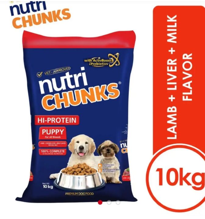 Nutri Chunks Puppy DogFood 10kg | Lazada PH