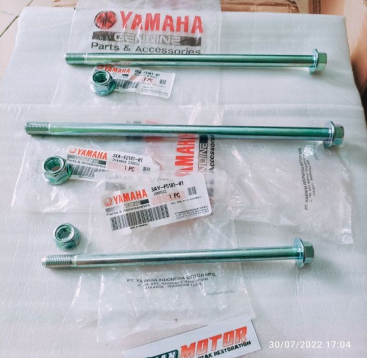 1 SET AS RODA PLUS MUR DEPAN BELAKANG SWING ARM FIZR F1ZR FIZ R ...