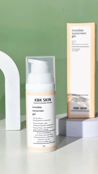 KBK SKIN INVISIBILE SUNSCREEN GEL SPF 50+ PA+++ | Lazada PH