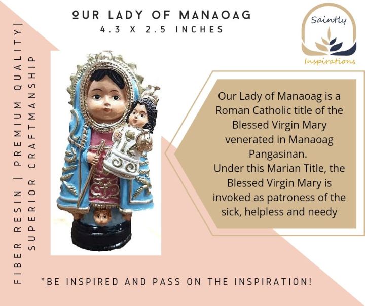 Our Lady of Manaoag Chibi Saints by Saintly Inspirations | Lazada PH