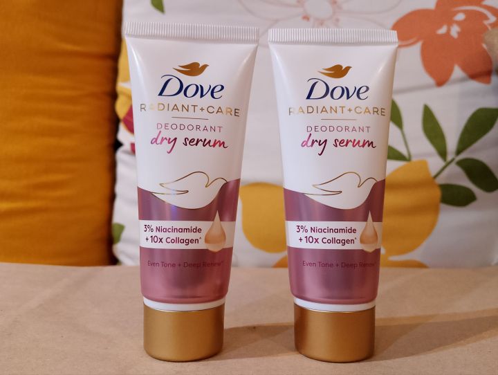 Dove Radiant + Care Deodorant Dry Serum 3 Percent Niacinamide + 10x Collagen | Lazada PH