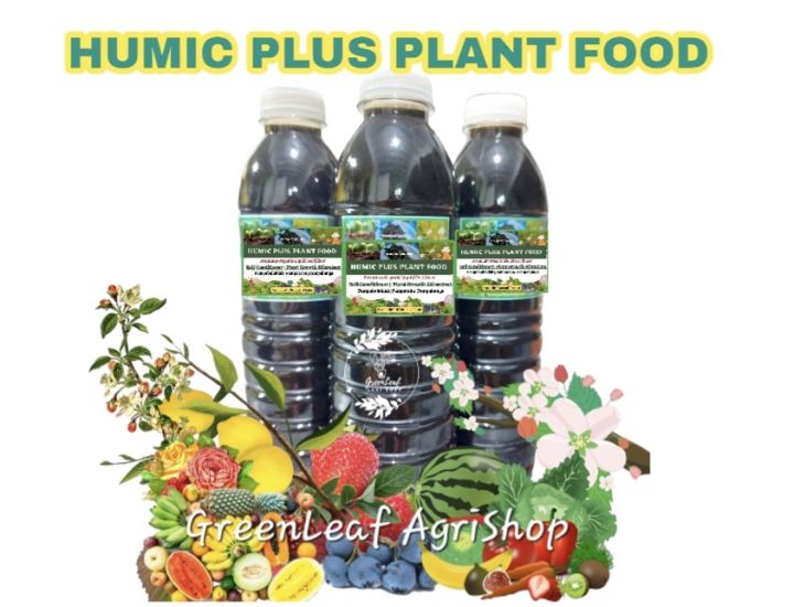Humic Plus Plant Food Liquid Original Soil Conditioner Concentrated 100 ...