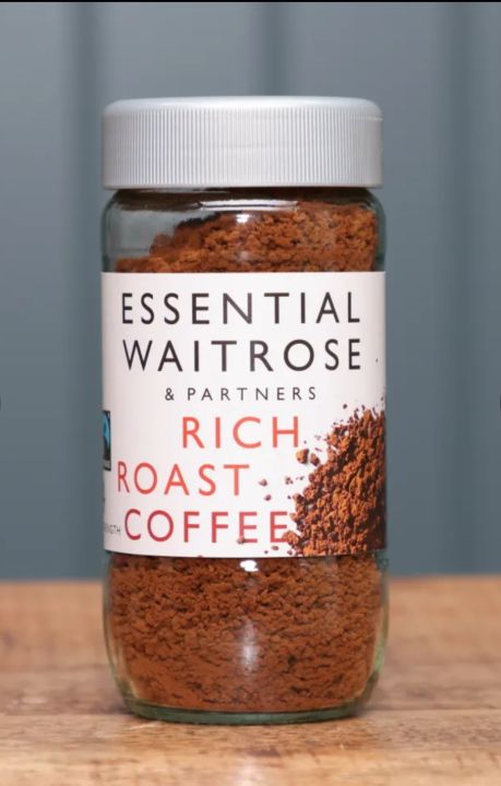 ESSENTIAL WAITROSE RICH ROAST COFFEE 100g.กาแฟ กึ่งสำเร็จรูป | Lazada.co.th