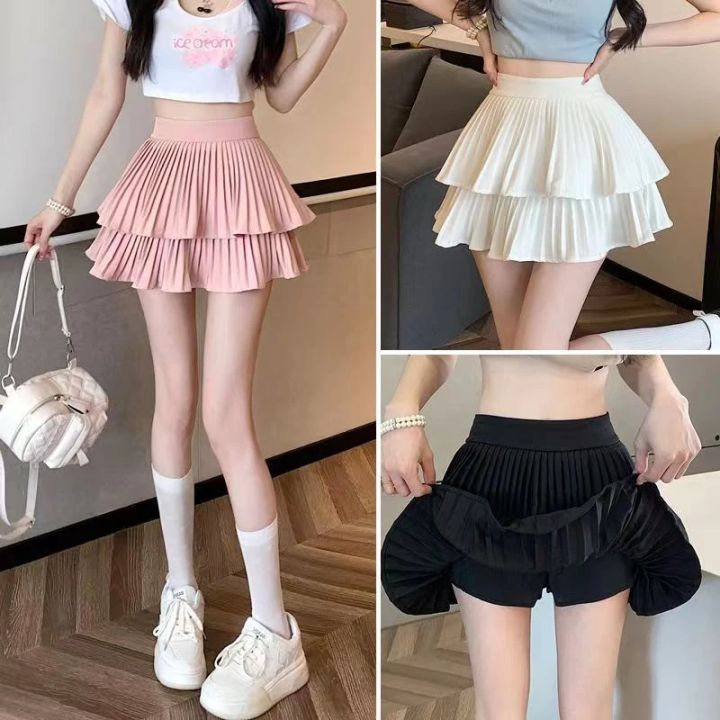double layer mini skirt | Lazada PH