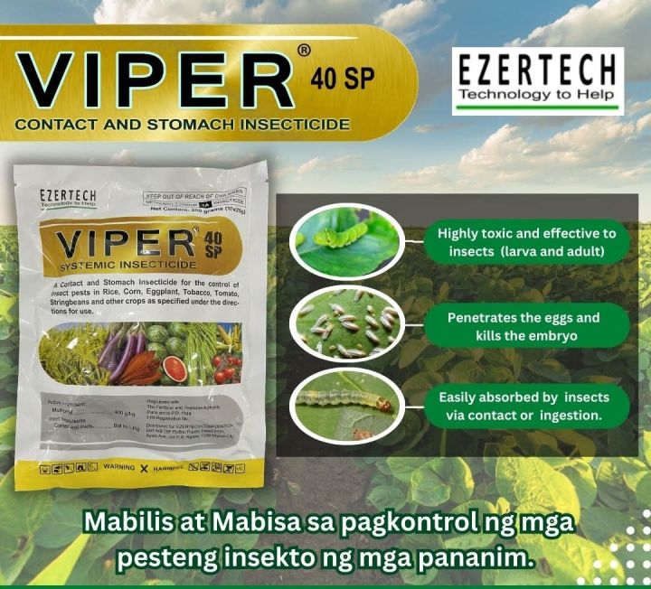 Viper 40 SP Insecticide - 500g / Contact and Stomach Insecticide ...