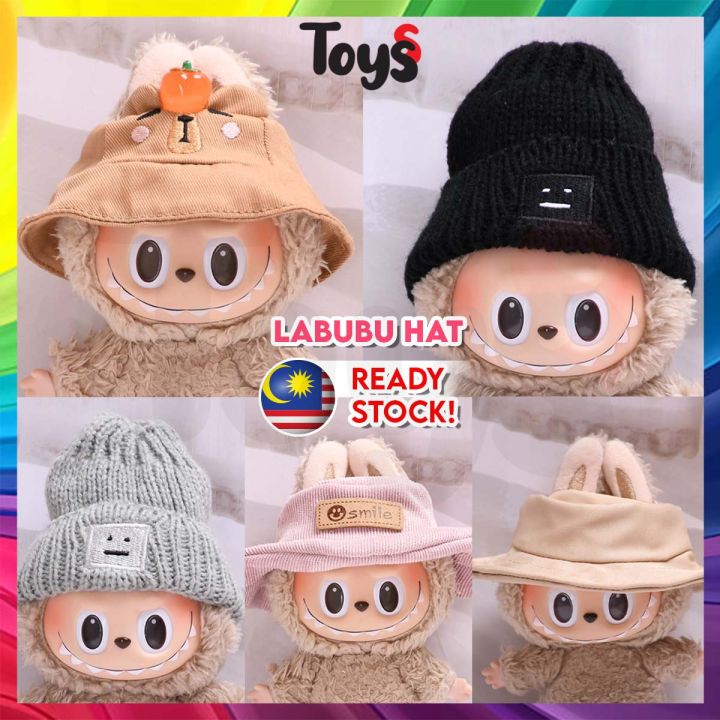 🔥Toyss Baju Labubu Doll Labubu Hat Labubu Accessories Labubu Cap ...