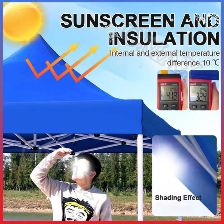 Durable Retractable Tent Replacement Cover Replacement Pop Up Canopy ...