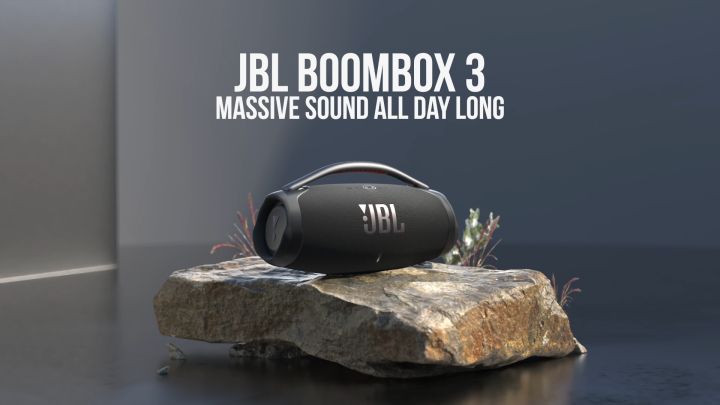JBL Boombox 3 Portable Bluetooth Waterproof Speaker | Lazada