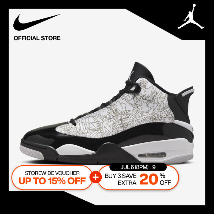 Air Jordan Men's Dub Zero Shoes - White | Lazada PH