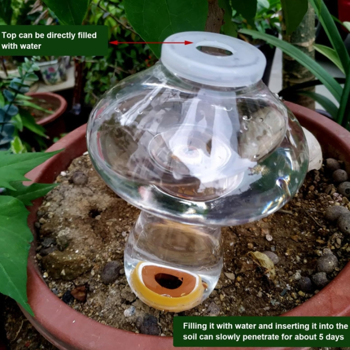 Watering Planter Insert Love ShapedAutomatic Plant Waterer Sprayer ...