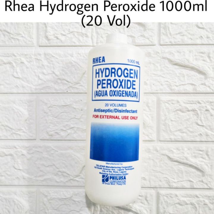 Rhea Hydrogen Peroxide 20vol (1liter/500ml) | Lazada PH