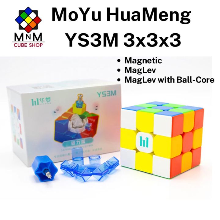 New 2023 Moyu YS3M Huameng 3x3 Magnetic Rubik Speed Cube Flagship ...