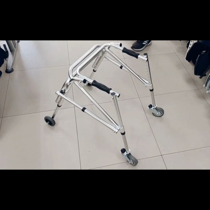 [MDA Approved] Aluminum Foldable Height Adjustable Children Reverse ...