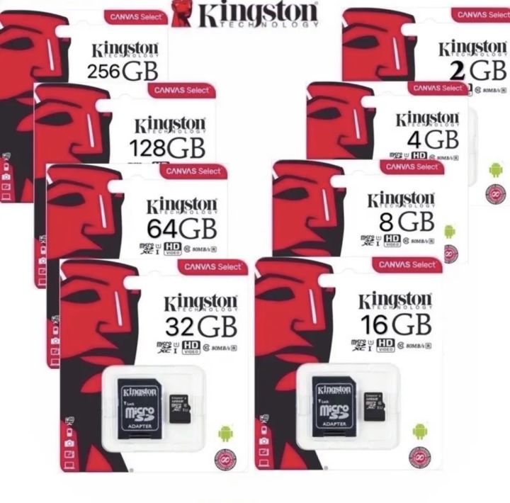 Kingston เมมโมรี่การ์ด Micro SD Card 16-512 GB | Lazada.co.th