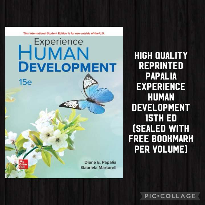 Papalia Experience Human Development 15th Edition Psychology Book Psych ...