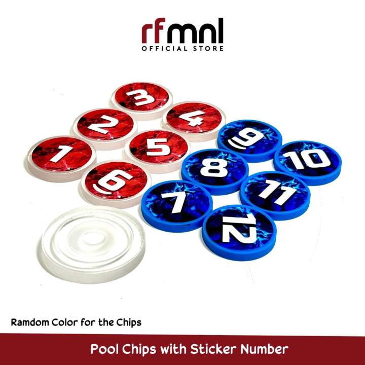 Pool Chips with Number | Lazada PH
