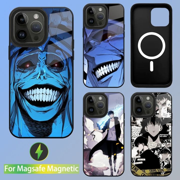 Solo Leveling Comic Phone Case For iPhone 15,14,13,12,11,Plus,Pro,Max ...